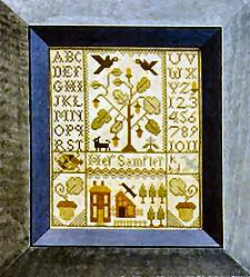 Her Sampler – Needle and Flax