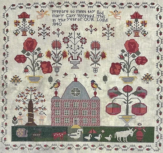 Mary Carr 1840 – Needle and Flax